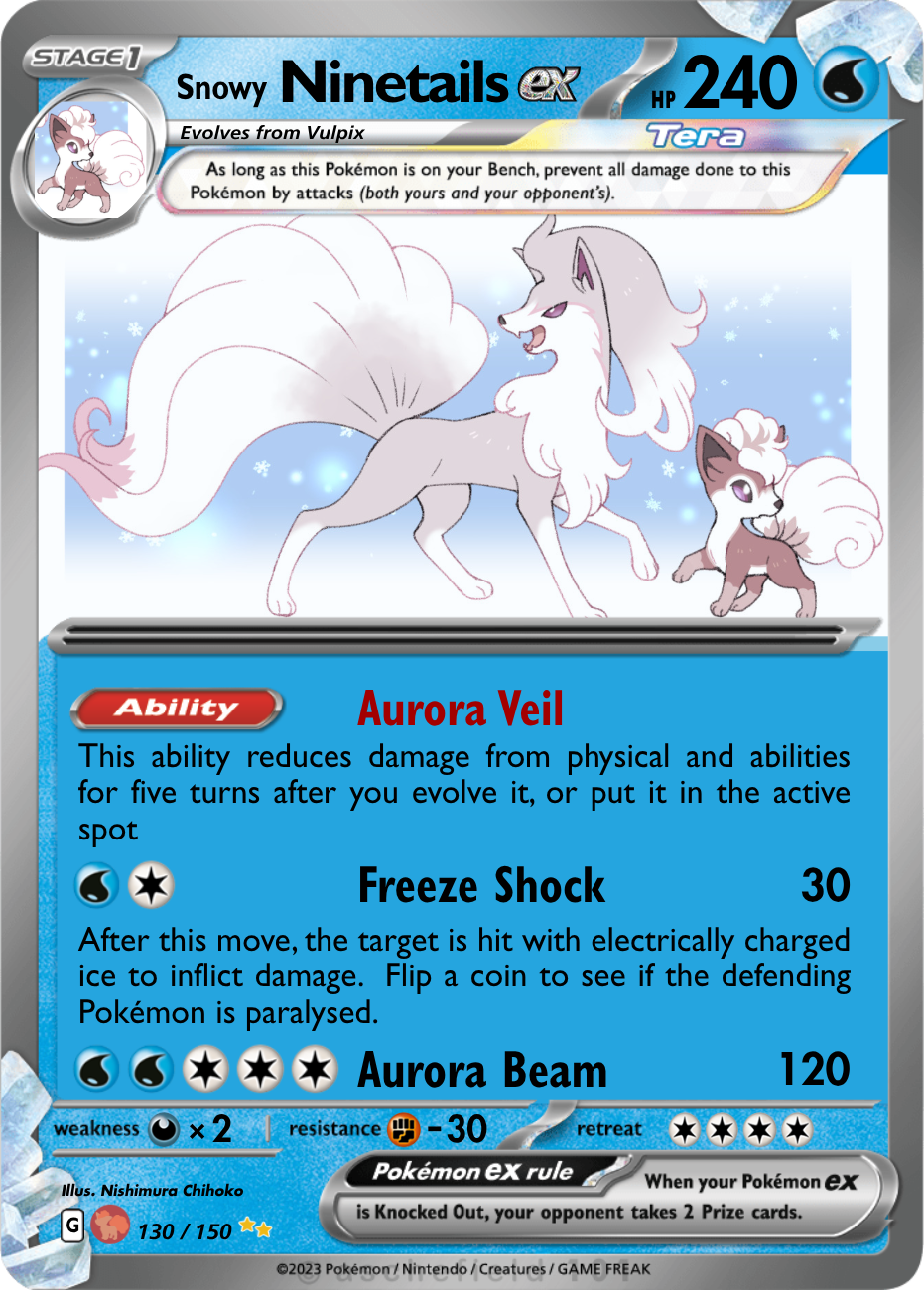 Ninetails - Rowynn_Snow | Pokécardmaker.net