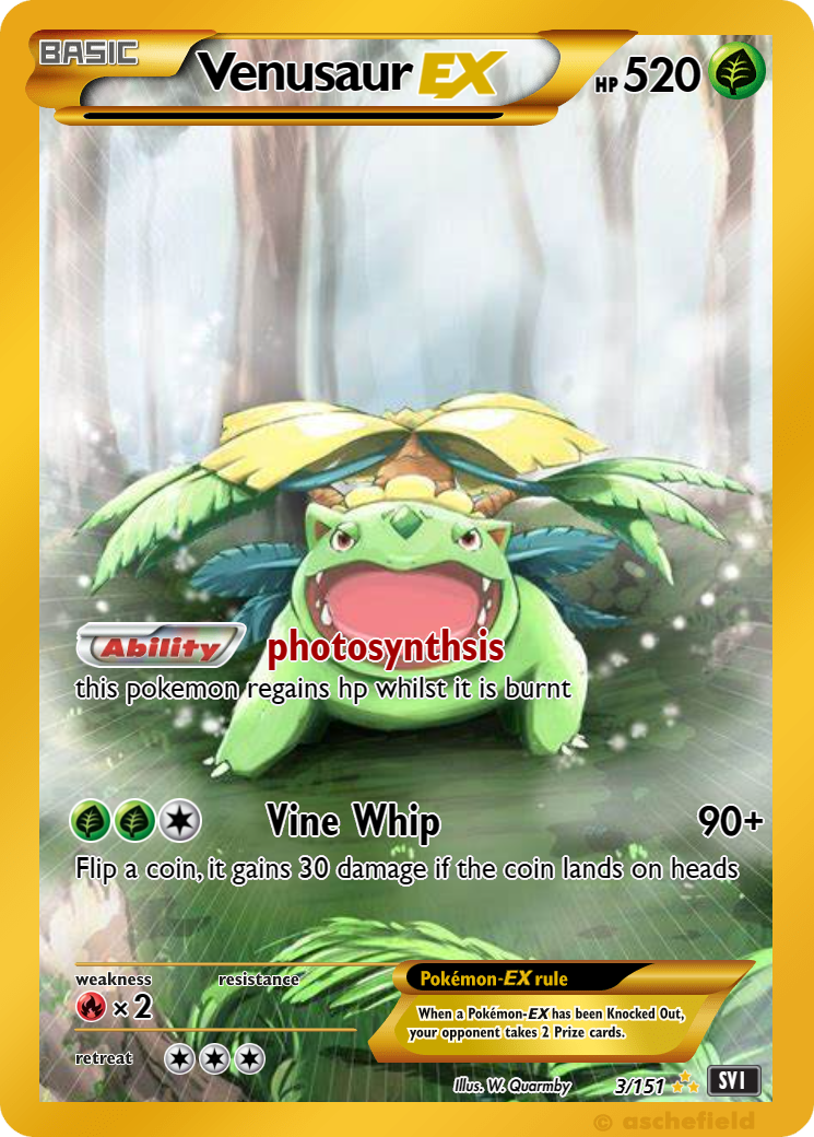 Venusaur - Rox | Pokécardmaker.net