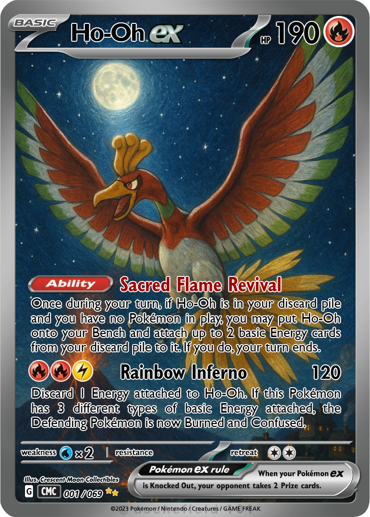 Ho-Oh - RunNgun10800 | Pokécardmaker.net