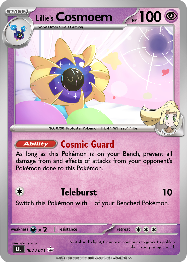 Cosmoem - Rune_Script | Pokécardmaker.net