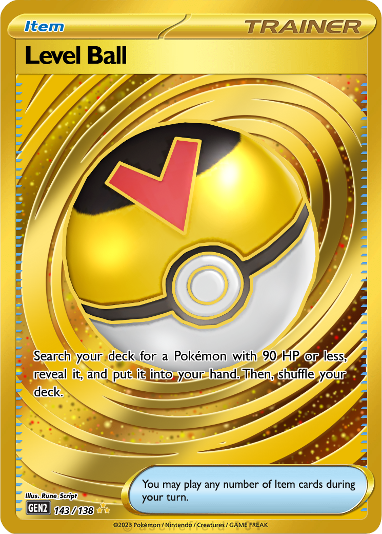 Level Ball - Rune_Script | Pokécardmaker.net