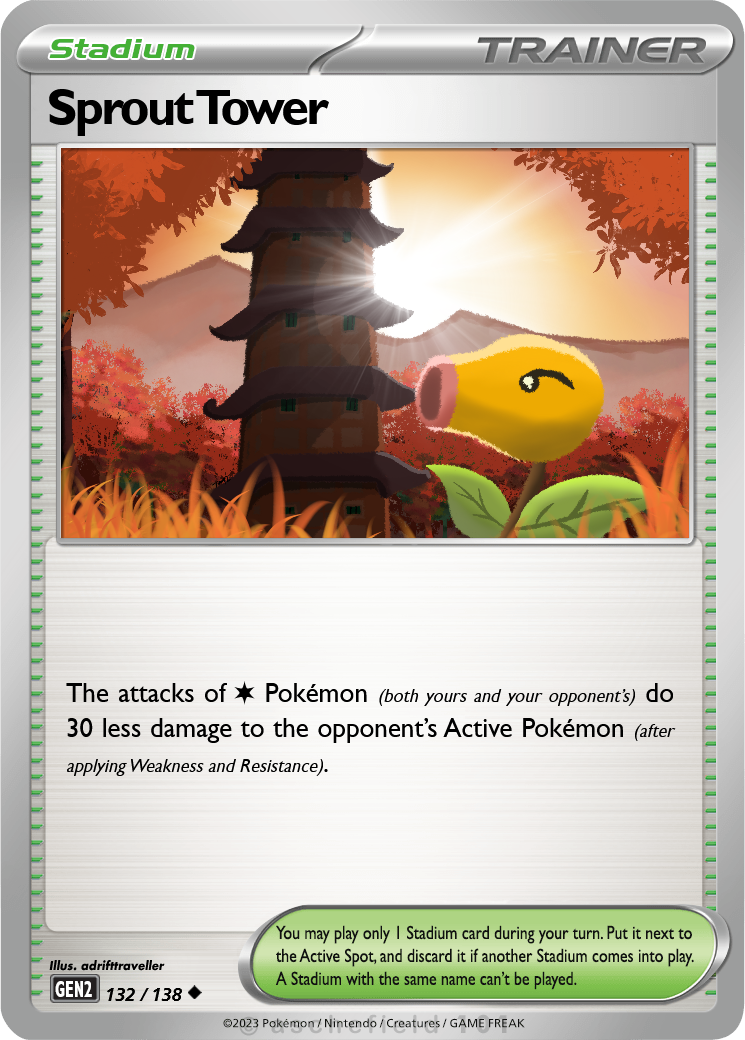 Sprout Tower - Rune_Script | Pokécardmaker.net