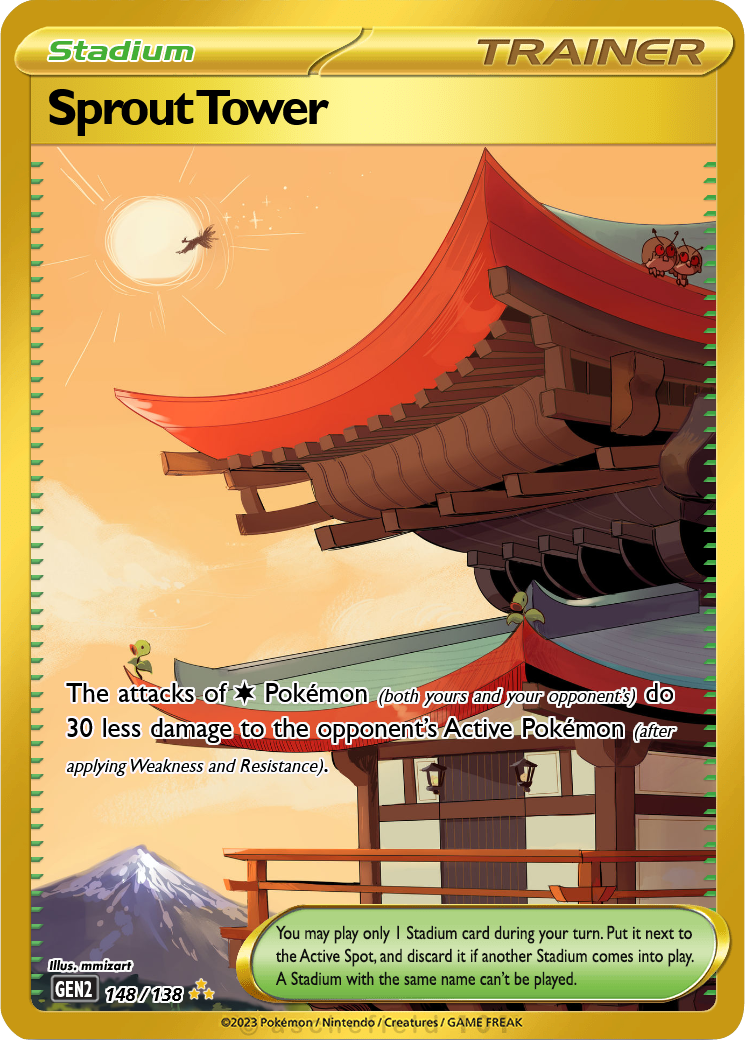 Sprout Tower - Rune_Script | Pokécardmaker.net