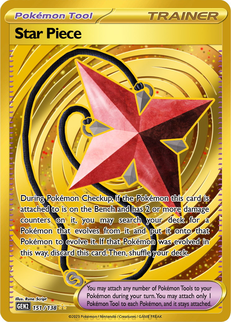 Star Piece - Rune_Script | Pokécardmaker.net