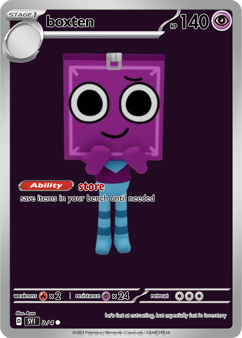 boxten - Russ | Pokécardmaker.net