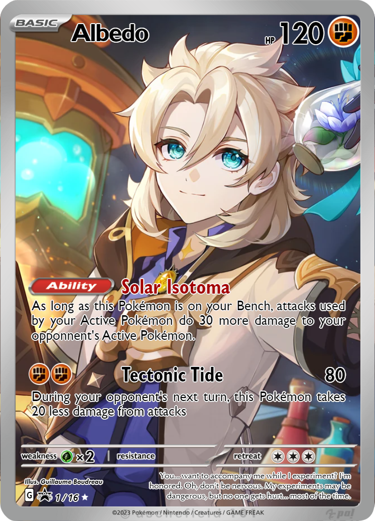 Albedo - Rutenium | Pokécardmaker.net