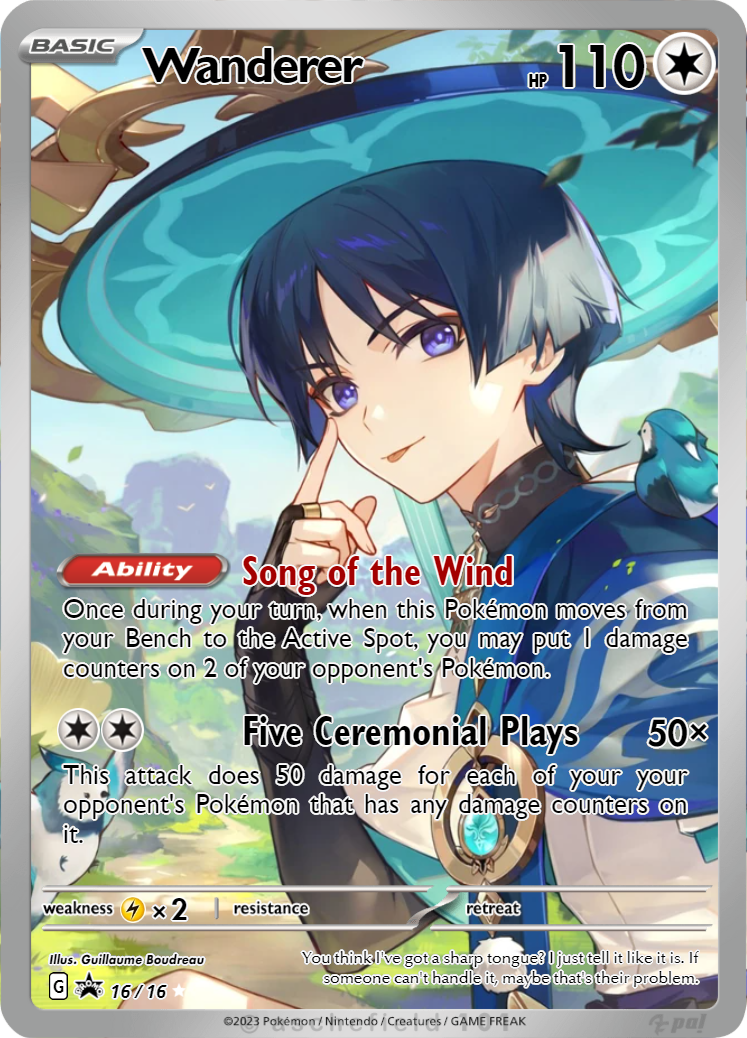 Wanderer - Rutenium | Pokécardmaker.net