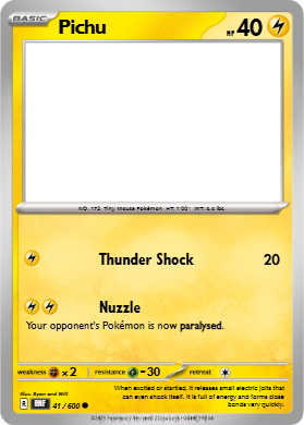 Pichu - Ryan2305 | Pokécardmaker.net