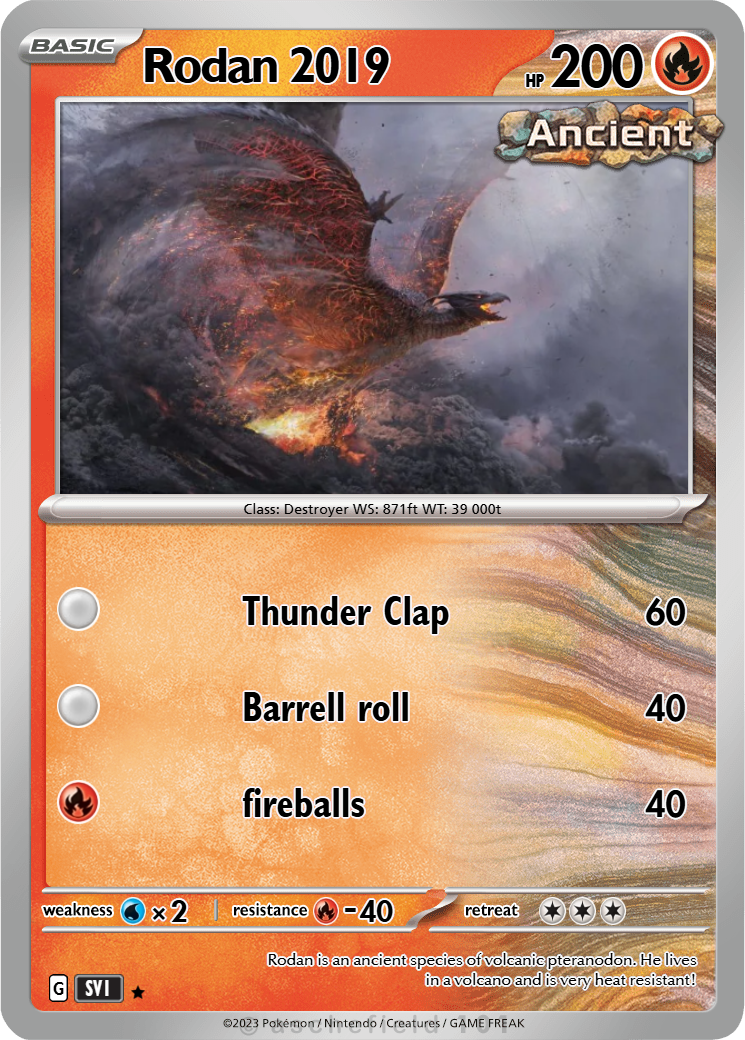 Rodan 2019 - RyanDX | Pokécardmaker.net