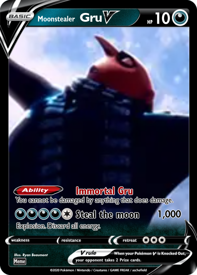 Gru - Ryan_soccer | Pokécardmaker.net