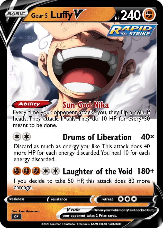 Luffy - Ryan_soccer | Pokécardmaker.net