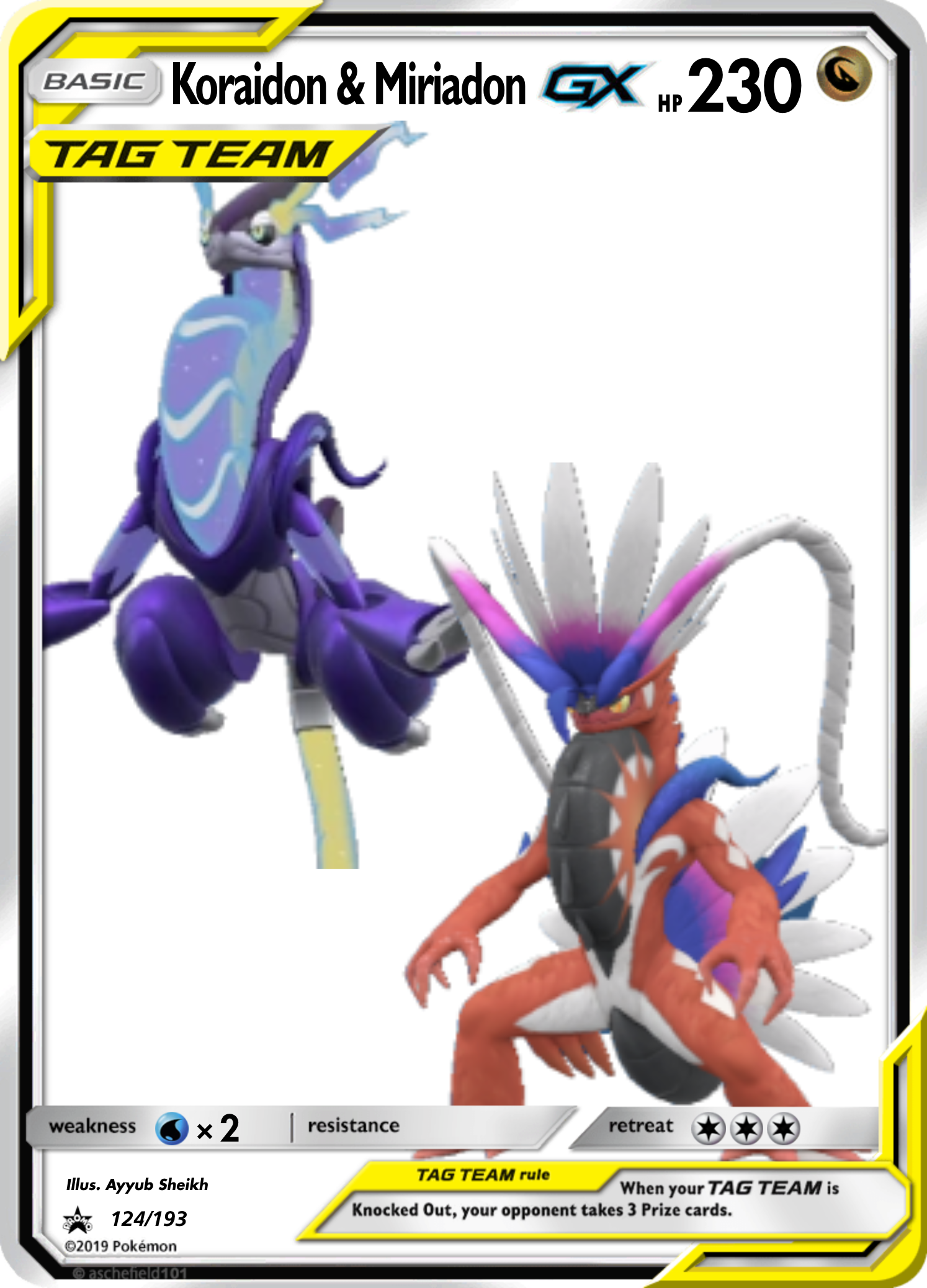 Koraidon & Miriadon - SA12093605 | Pokécardmaker.net