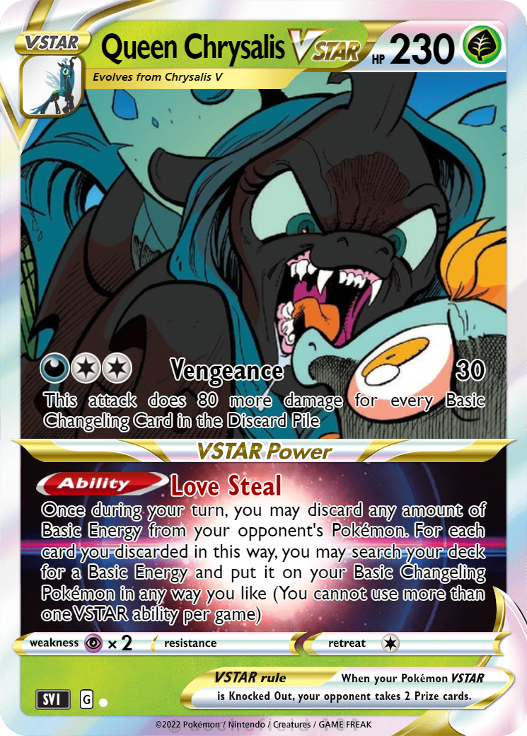 Queen Chrysalis - SAUSxy | Pokécardmaker.net