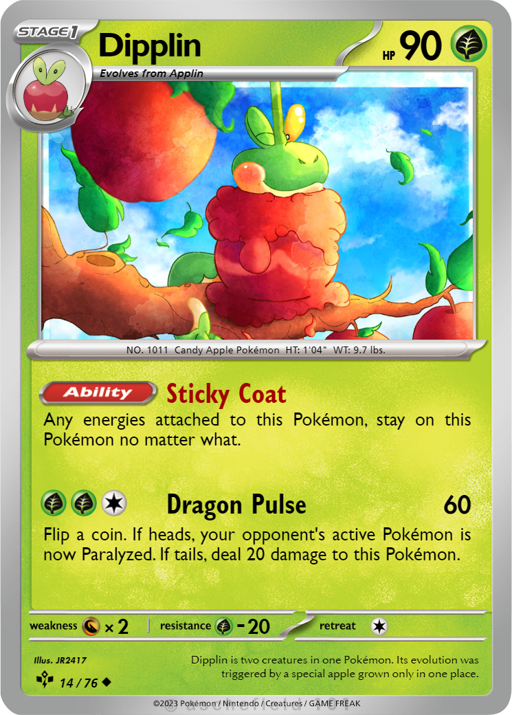 Dipplin - SCR-Illus77 | Pokécardmaker.net
