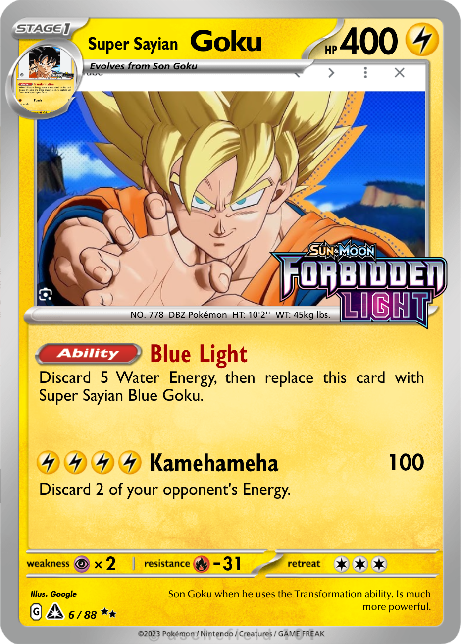Goku - SKIBIDI_OHIO | Pokécardmaker.net