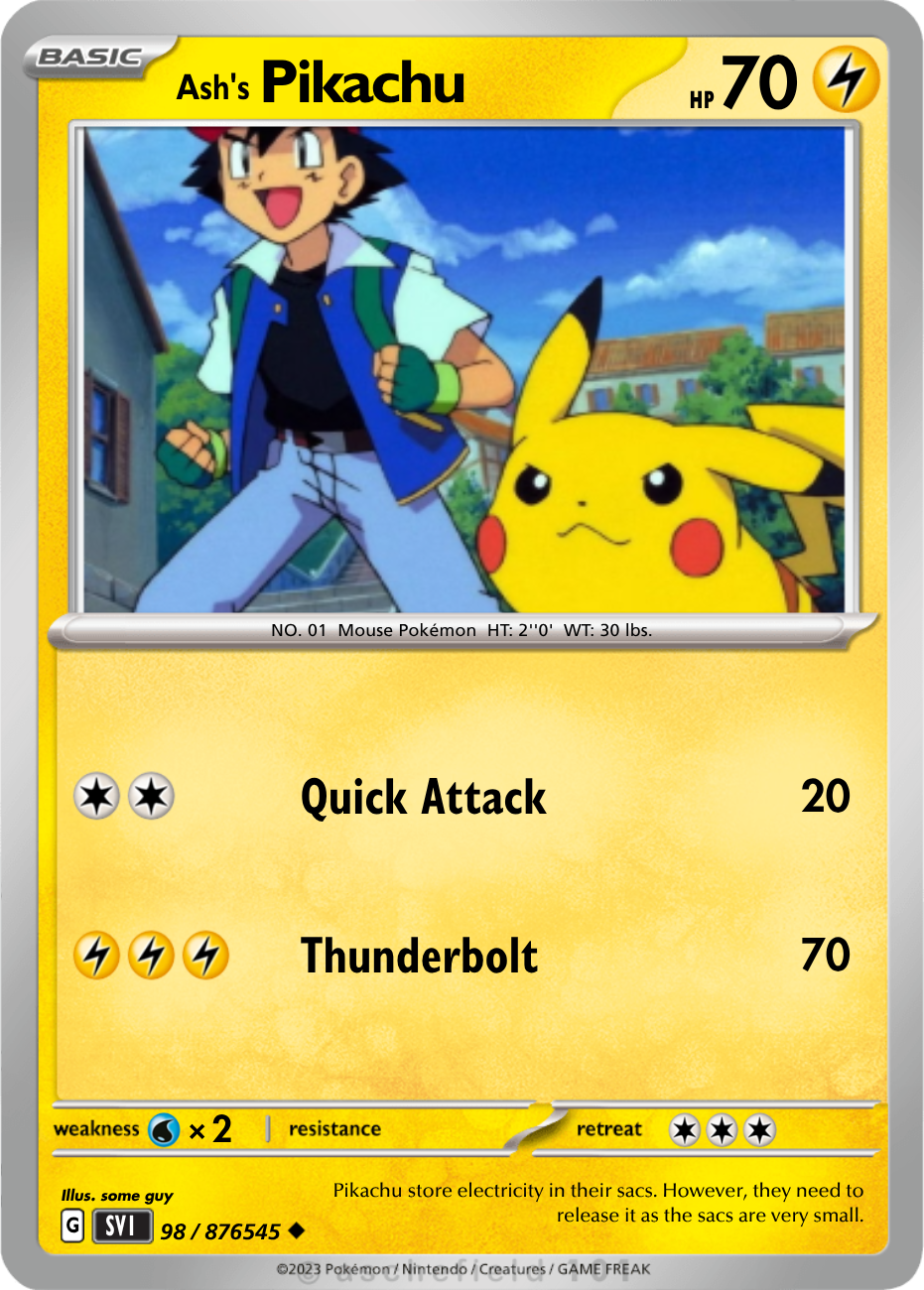 Pikachu - SKIBIDI_OHIO | Pokécardmaker.net