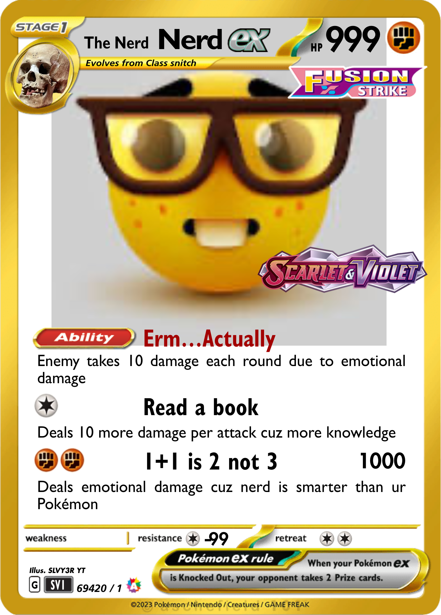 Nerd - SLVY3R | Pokécardmaker.net