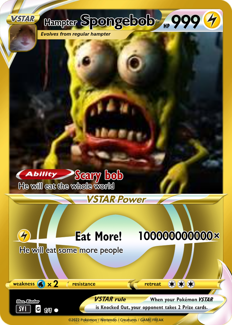 Spongebob - SNICKERS1234 | Pokécardmaker.net