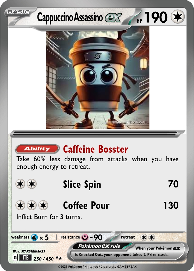 Cappuccino Assassino - STARSTRIKE623 | Pokécardmaker.net