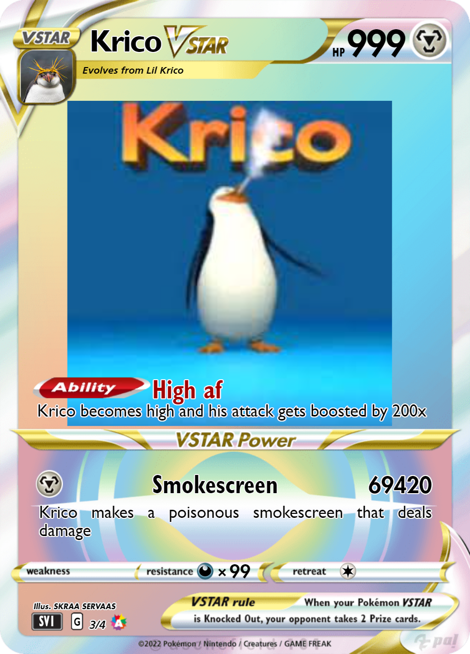 Krico - SaasZero_0 | Pokécardmaker.net