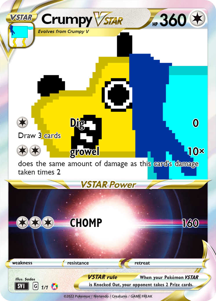 Crumpy - Sados | Pokécardmaker.net