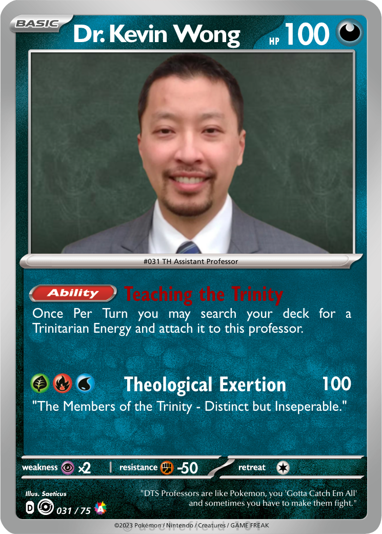 Dr. Kevin Wong - Saeticus | Pokécardmaker.net