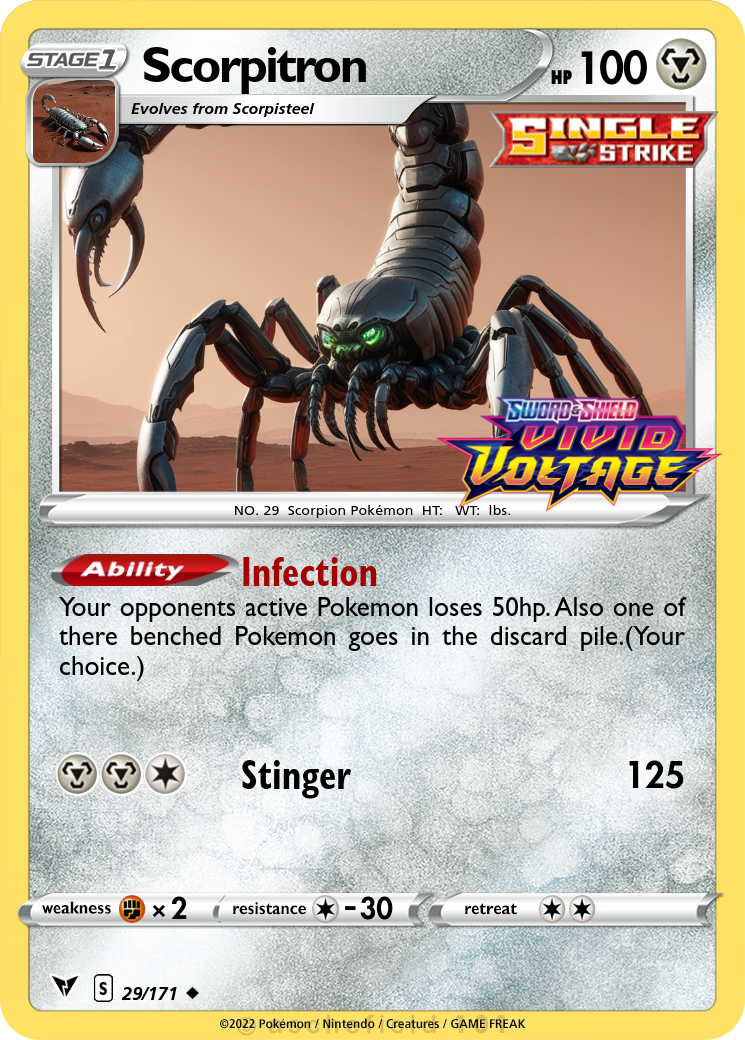 Scorpitron - SamGame | Pokécardmaker.net