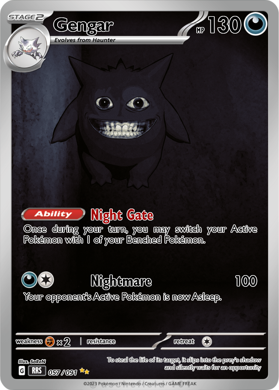 Gengar - SamSilver | Pokécardmaker.net