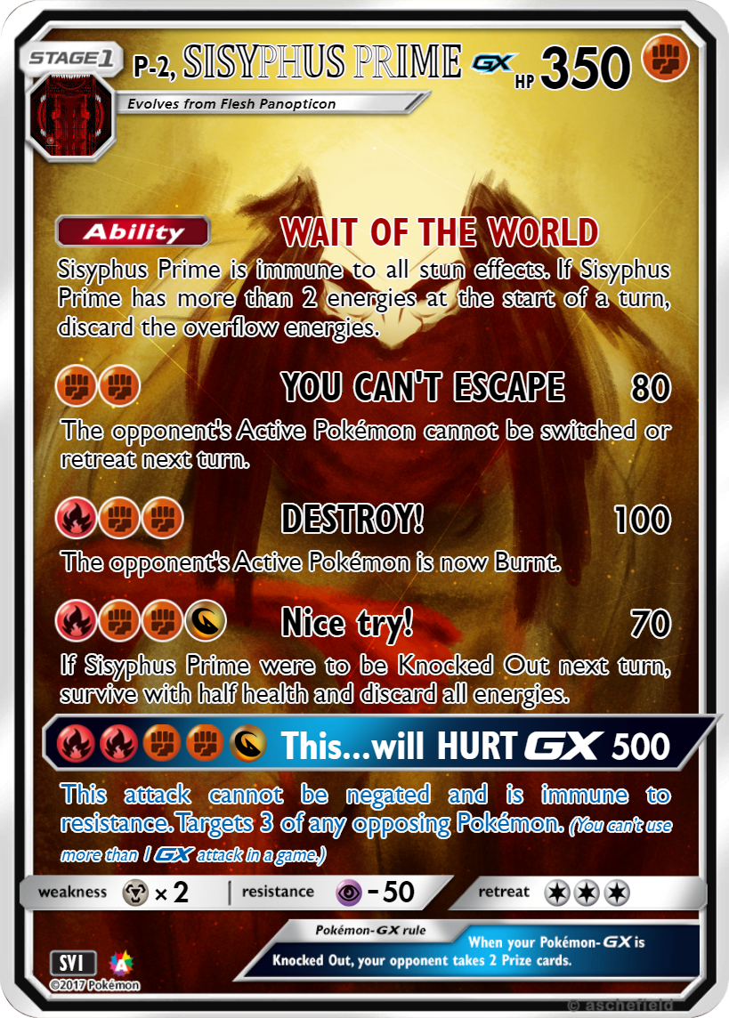 𝕊𝕀𝕊𝕐ℙℍ𝕌𝕊 ℙℝ𝕀𝕄𝔼 - Sans_The_C0mic | Pokécardmaker.net
