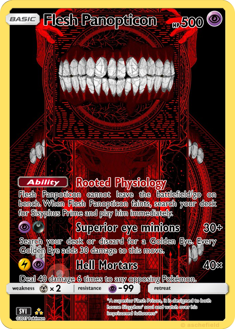 Flesh Panopticon - Sans_The_C0mic | Pokécardmaker.net