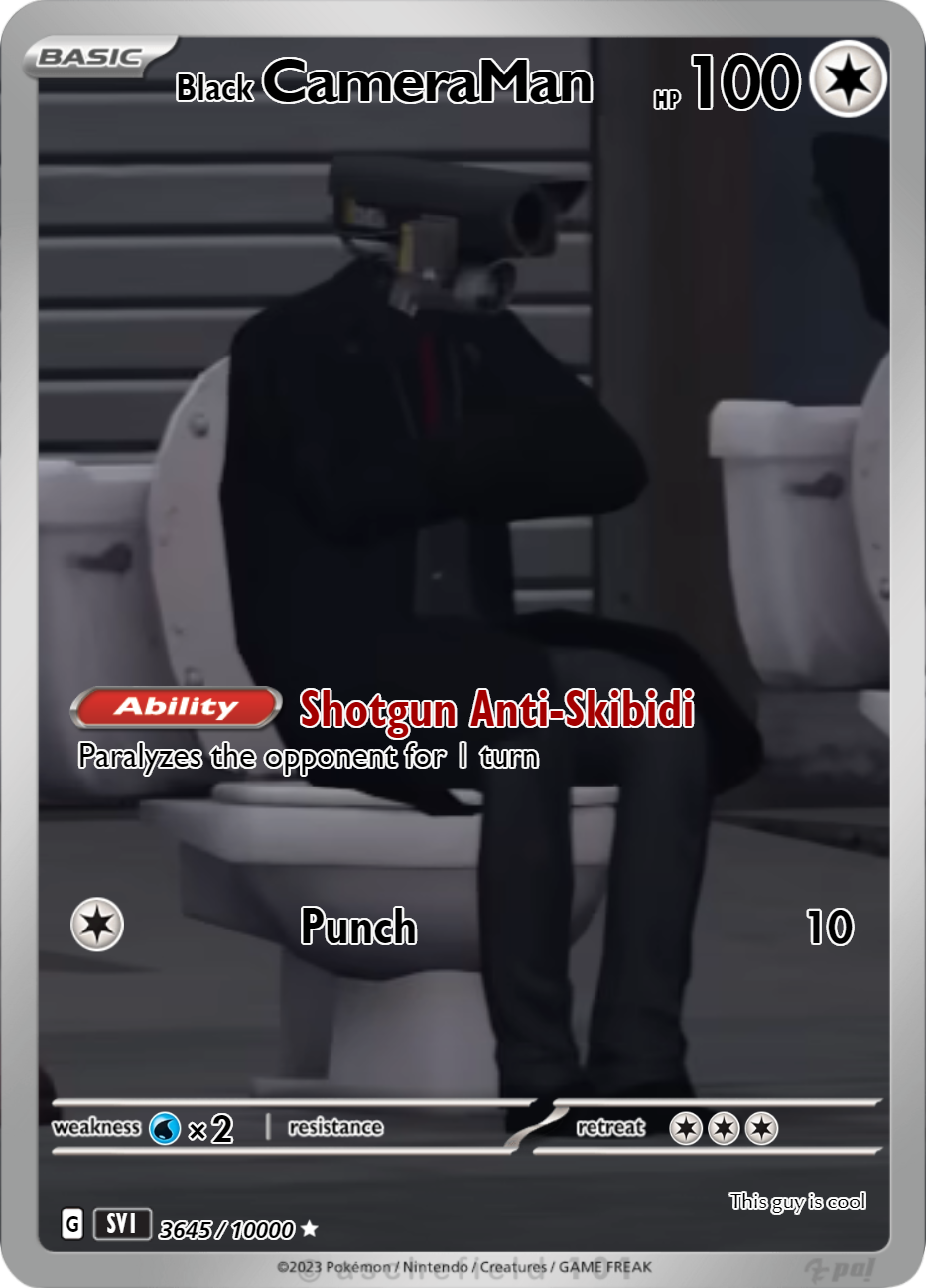 CameraMan - SaturnCards | Pokécardmaker.net