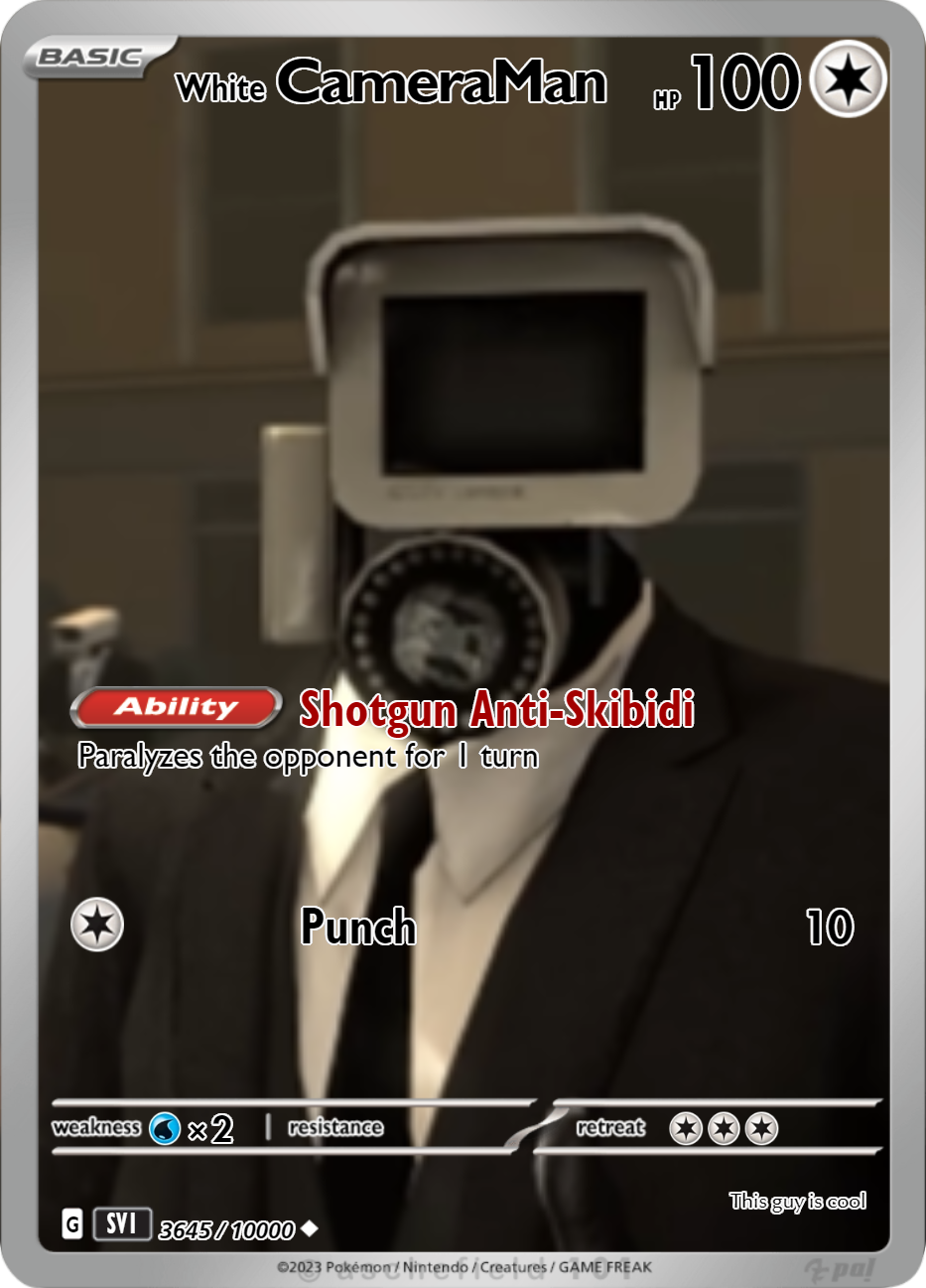 CameraMan - SaturnCards | Pokécardmaker.net