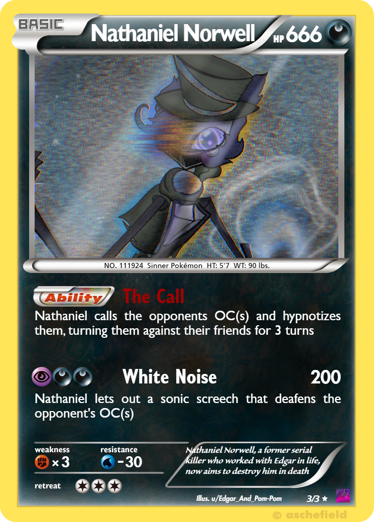 Nathaniel Norwell - SebD | Pokécardmaker.net