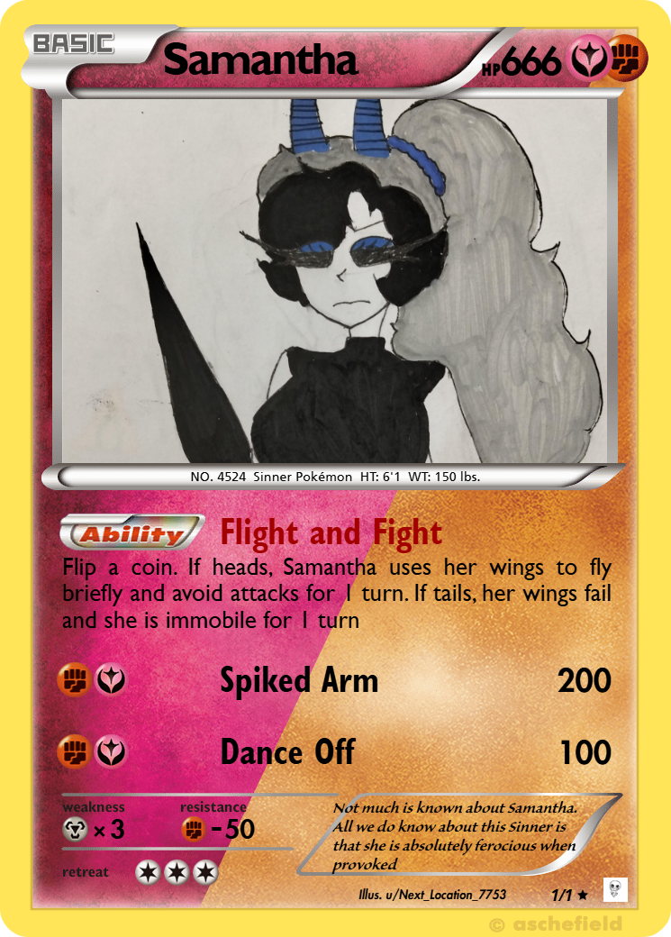 Samantha - SebD | Pokécardmaker.net