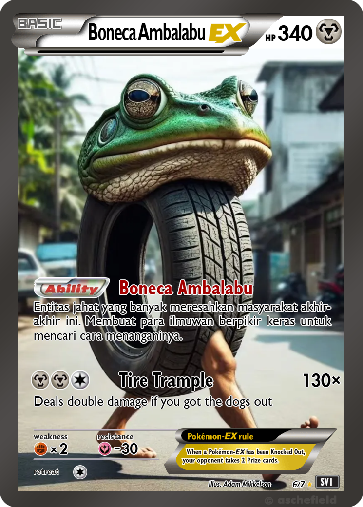 Boneca Ambalabu - Secret-team | Pokécardmaker.net