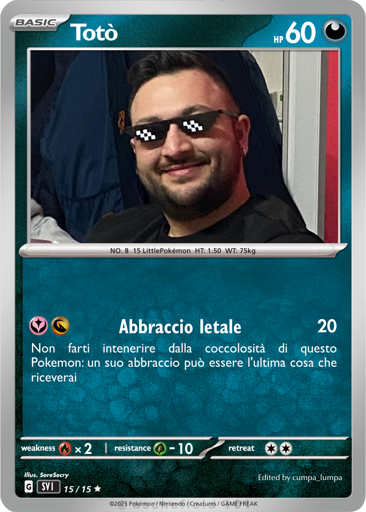 Totò - SereSec | Pokécardmaker.net