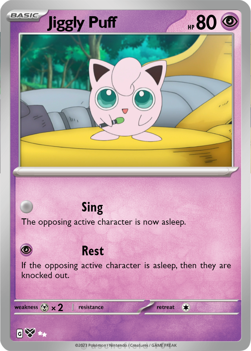 Jiggly Puff - Serge1900 | Pokécardmaker.net