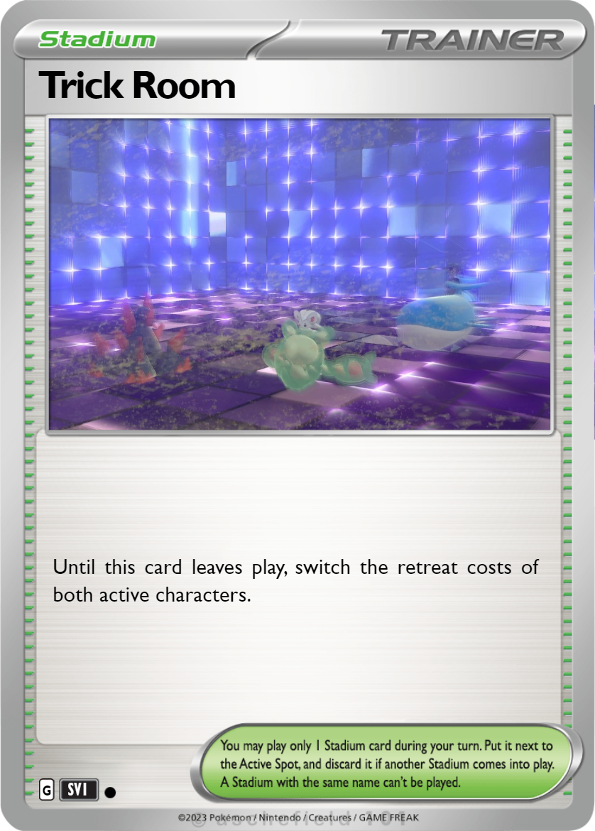 Trick Room - Serge1900 | Pokécardmaker.net