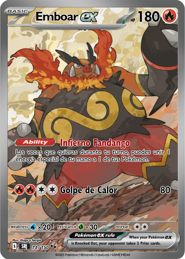 Emboar - Sergurius5 | Pokécardmaker.net