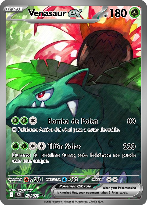 Venasaur - Sergurius5 | Pokécardmaker.net