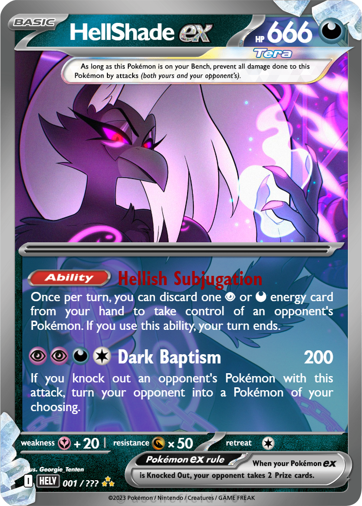 HellShade - Shade_the_Raven | Pokécardmaker.net
