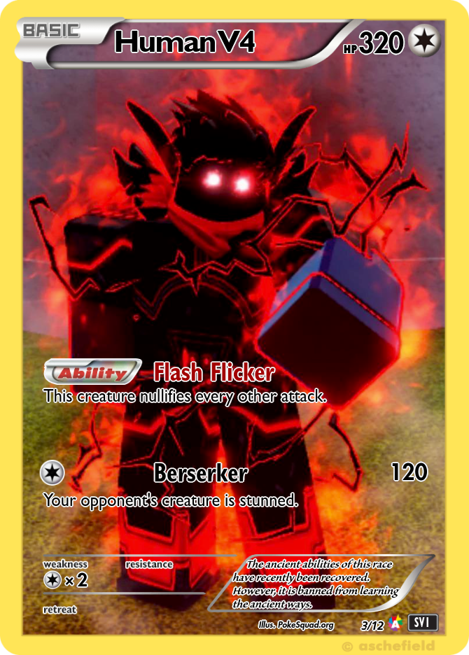 Human V4 - Shadowkeeper31 | Pokécardmaker.net