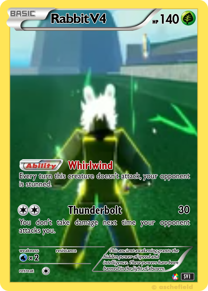 Rabbit V4 - Shadowkeeper31 | Pokécardmaker.net