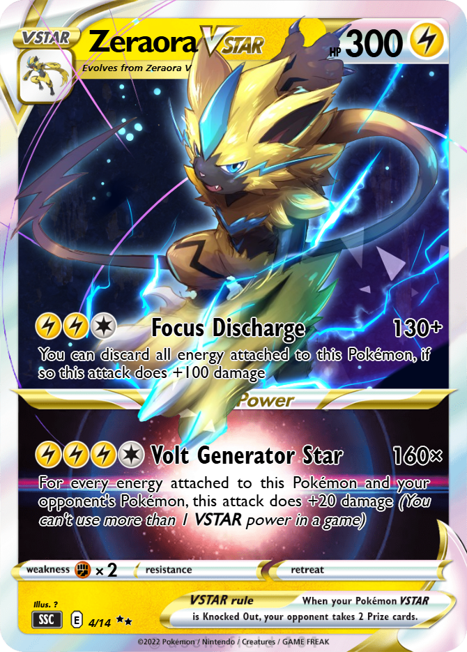 Zeraora - Shilo | Pokécardmaker.net