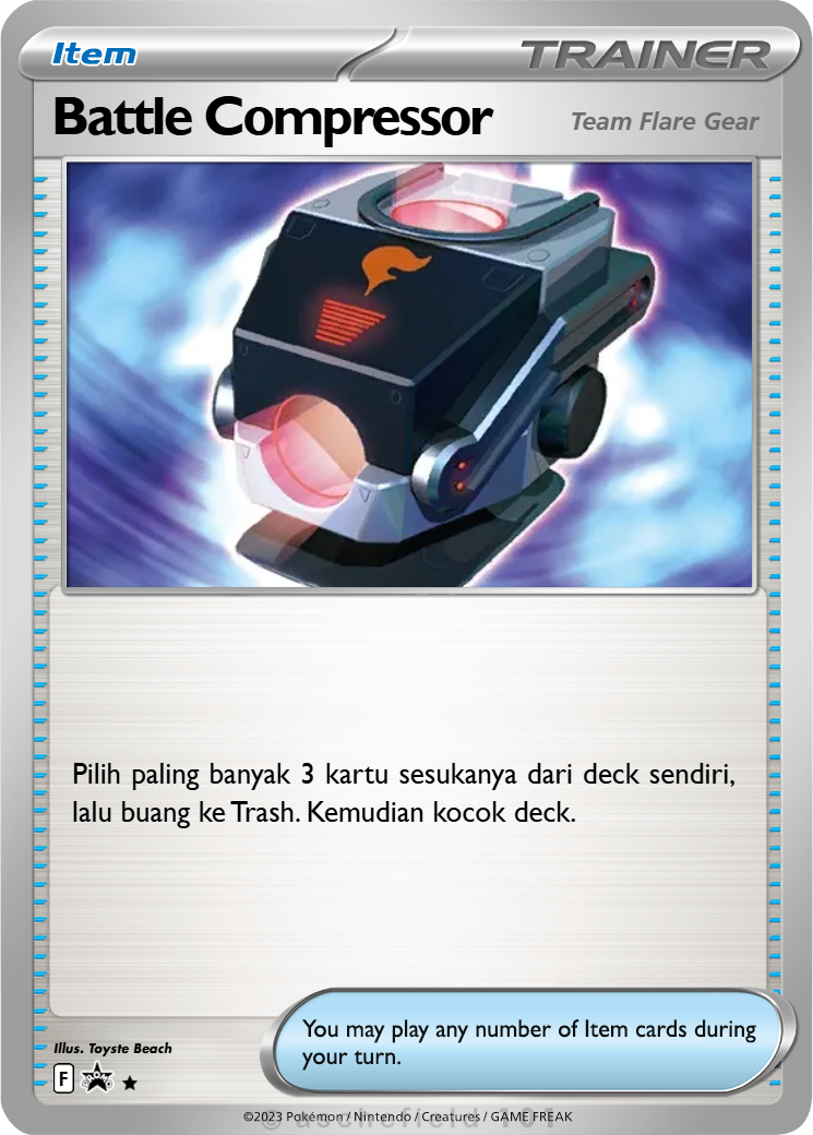 Battle Compressor - Shin-K | Pokécardmaker.net