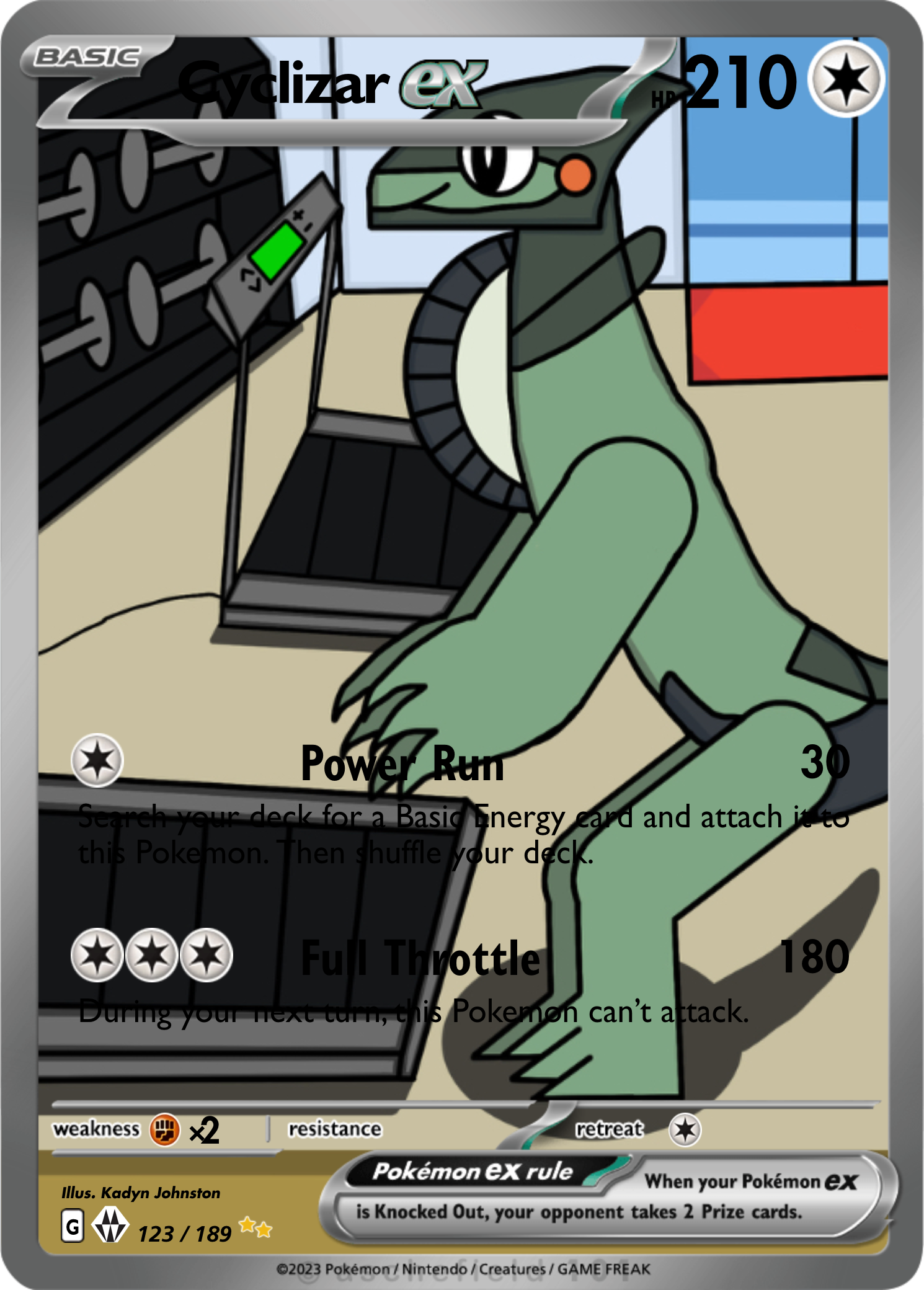 Cyclizar - Shinkudo15 | Pokécardmaker.net