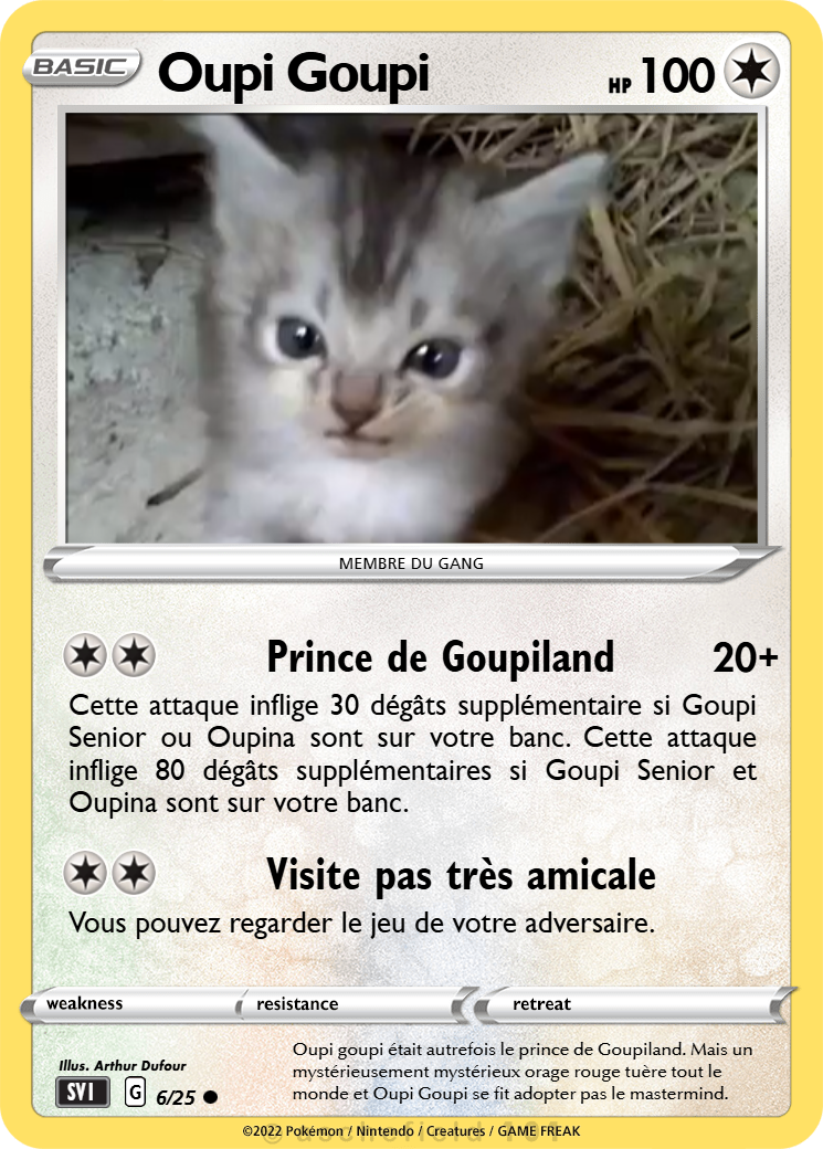 Oupi Goupi - Shy_Moai | Pokécardmaker.net