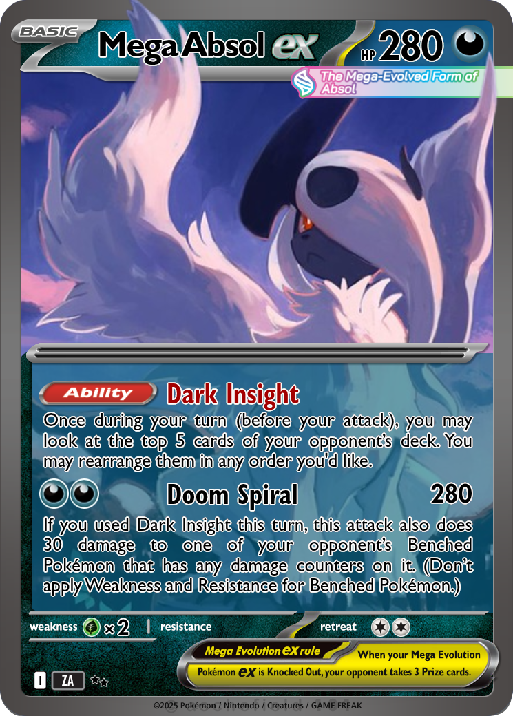 Mega Absol - Sickle_Dragon | Pokécardmaker.net