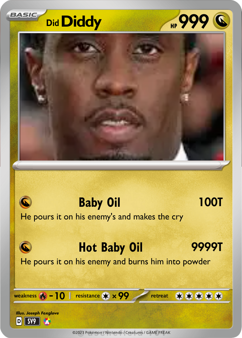Diddy - SilasH | Pokécardmaker.net