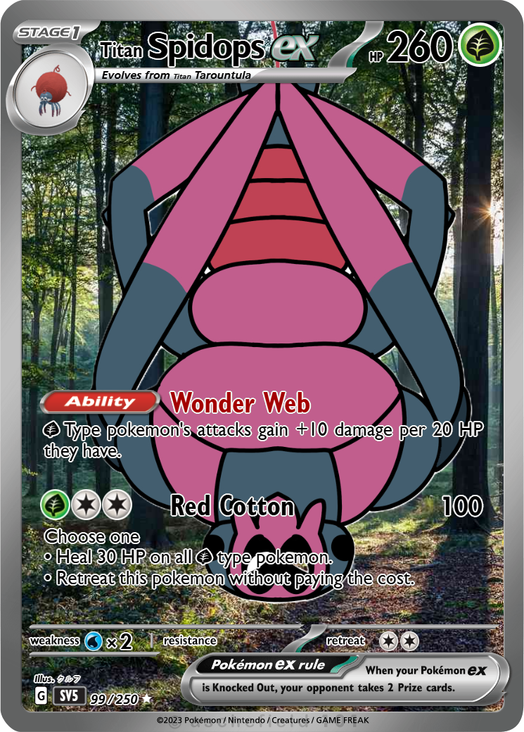 Spidops - Silly-Guy | Pokécardmaker.net